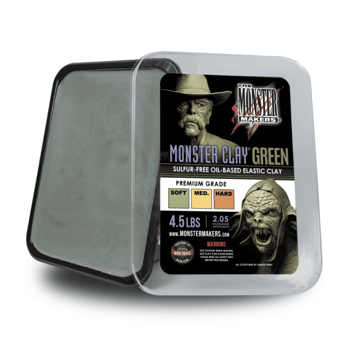 Monster Clay Green - Barnes Products